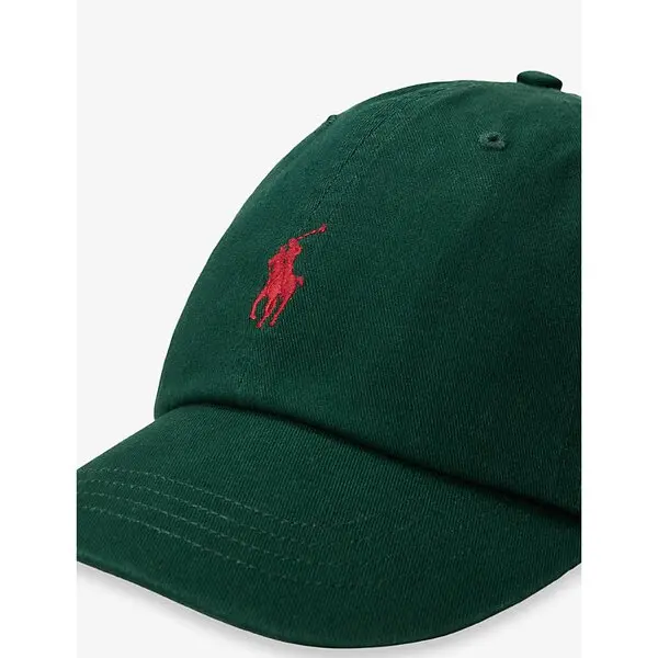 Polo Ralph Lauren Cotton Twill Cap With Embroidered Logo - College Green