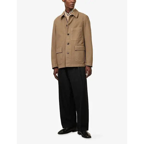 Dries Van Noten Braxton Cotton Field Jacket