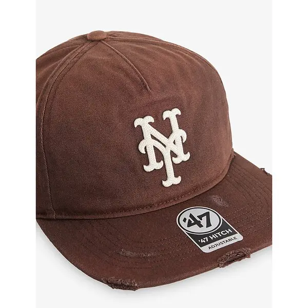 REPRESENT Embroidered-logo Ny Cotton Baseball Cap