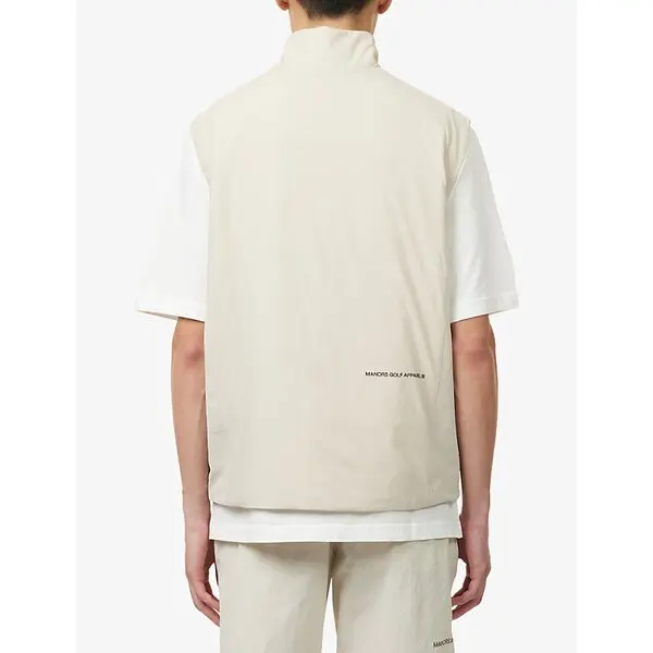 MANORS Branded Padded Shell Gilet