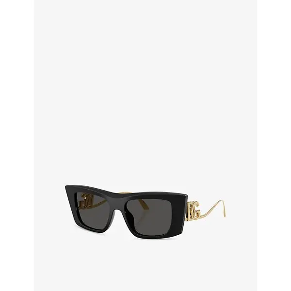 Dolce & Gabbana Cat-eye Acetate Sunglasses