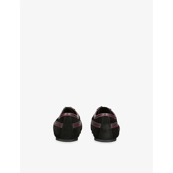 Dries Van Noten Dustin Suede Trainers - Blk/brown