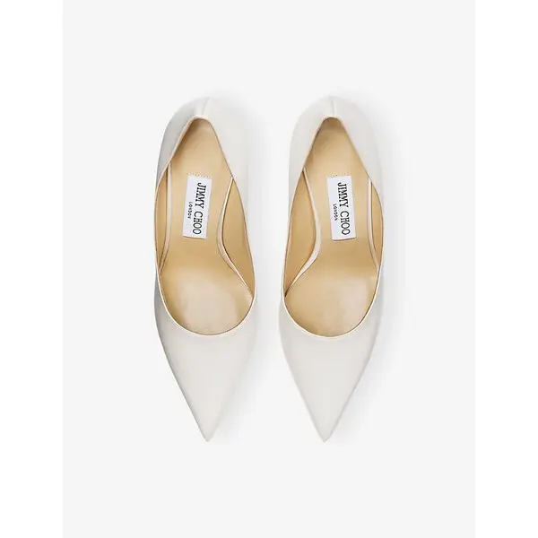 JIMMY CHOO Love 85 Satin Court Shoes