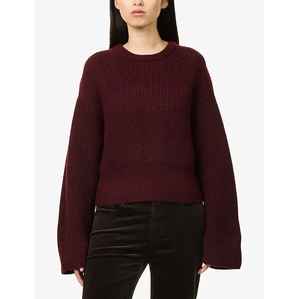 Good American The Chunky Rib Knitted Jumper