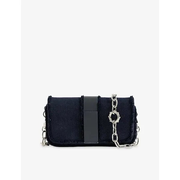 Zadig&Voltaire Kate Denim Cross-body Wallet