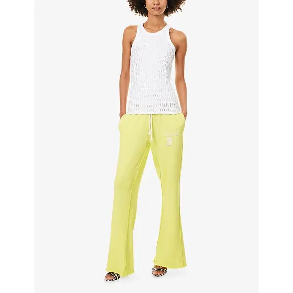 JADED LONDON Cleo Low-rise Cotton-blend Jogging Bottoms