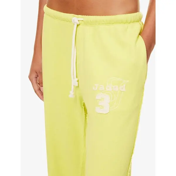 JADED LONDON Cleo Low-rise Cotton-blend Jogging Bottoms