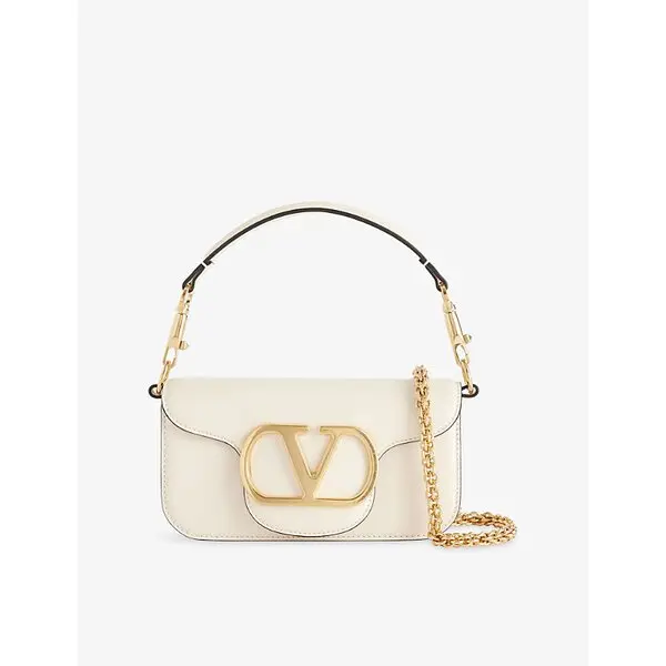 Valentino Garavani Locò Small Leather Shoulder Bag