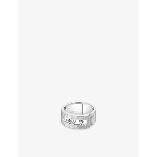 Messika Move Noa 18ct Gold Diamond Ring - White