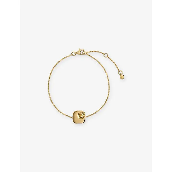 Monica Vinader Amaia 18ct Yellow- Vermeil Chain Bracelet - Gold