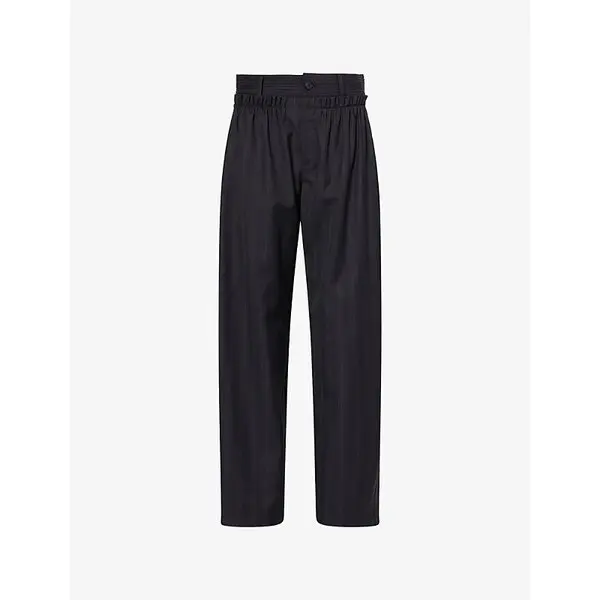 Isabel Marant Étoile Mayera Wide-leg Wool Trousers