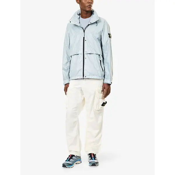 Stone Island Light 3l-tc Hooded Nylon Jacket