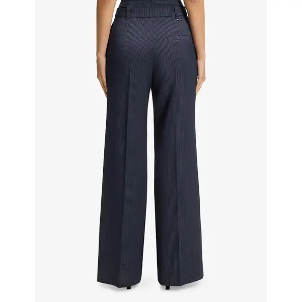 Hugo Woven Pinstriped Trousers