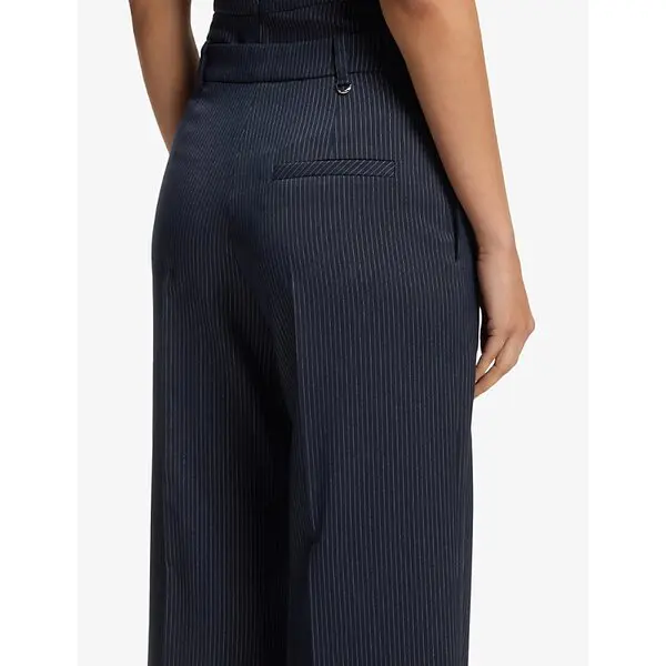 Hugo Woven Pinstriped Trousers