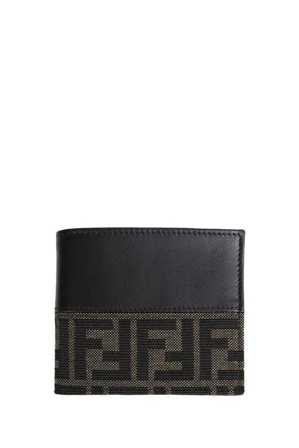 Fendi Jacquard Bi-fold Wallet