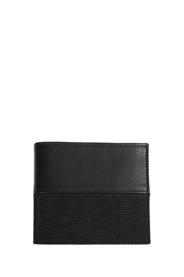 Fendi Ff Jacquard Wallet