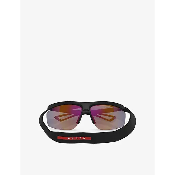 Prada Ps A02s Irregular Injected Sunglasses
