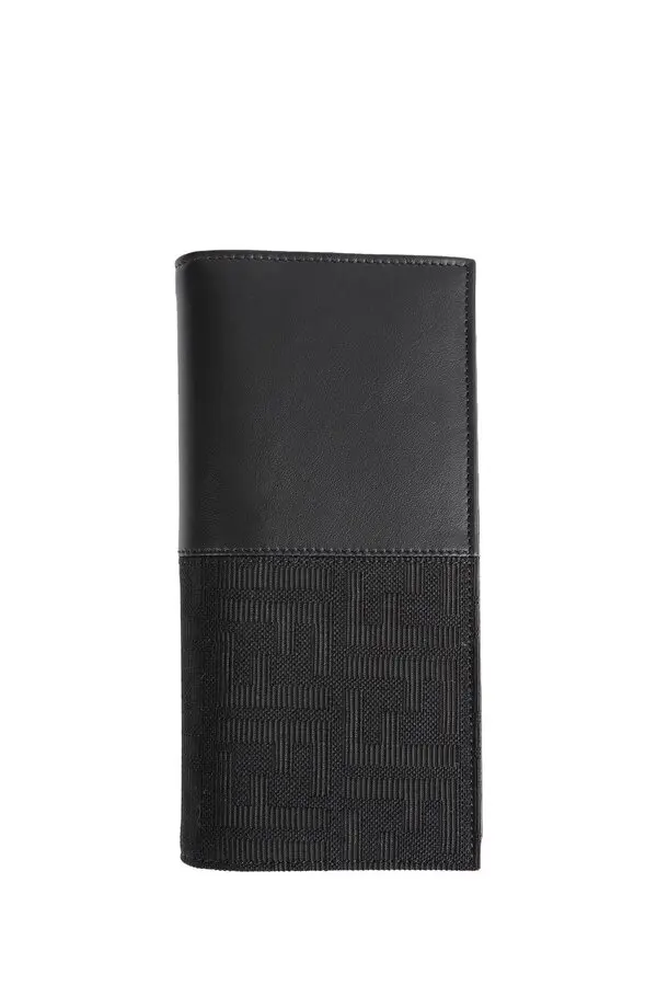 Fendi Continental Jacquard Wallet