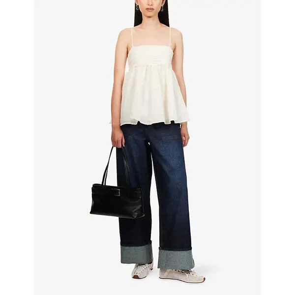 DAMSON MADDER Gigi Wide-leg Denim Jeans