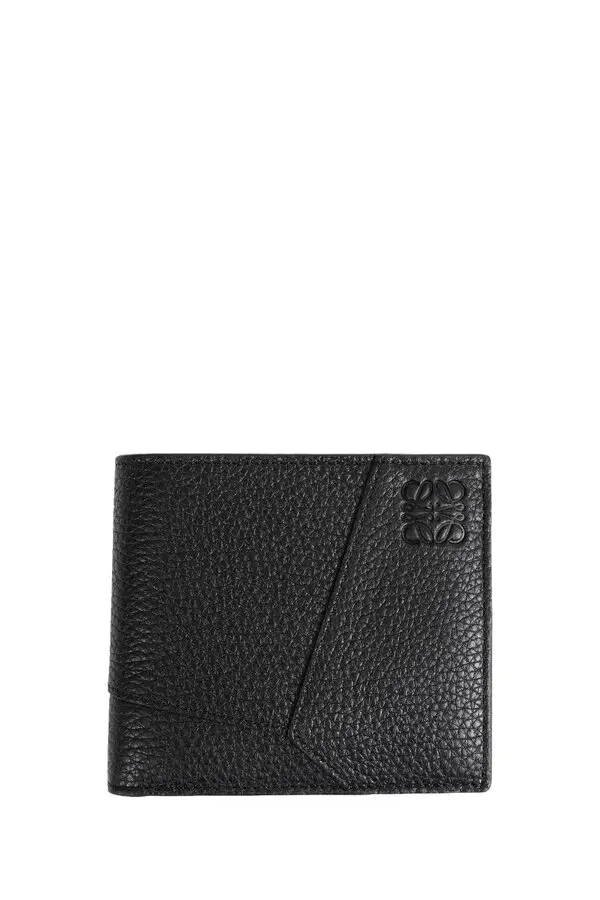 Loewe Puzzle Bifold Coin Wallet - Black