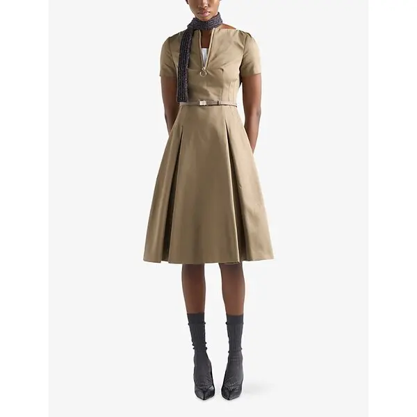 Prada Cotton Midi Dress