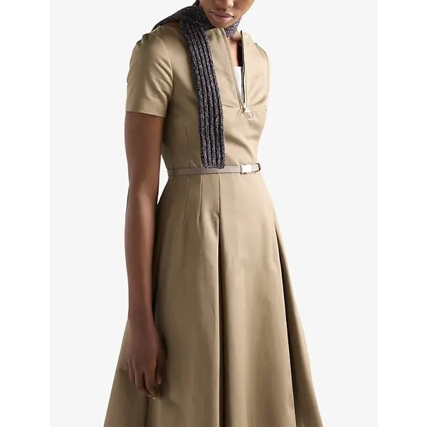 Prada Cotton Midi Dress