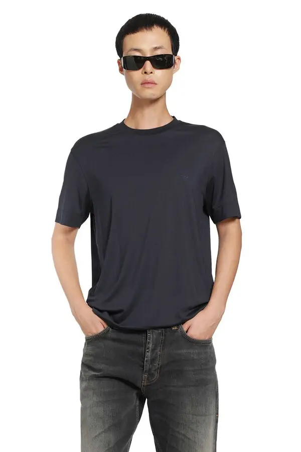 Emporio Armani Stretch Silk Modal T-shirt