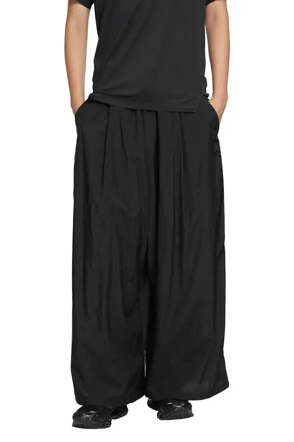 Y3 Gradient 3-stripes Wide Track Bottoms - Black