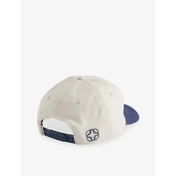 BELIER Two Tone Studio Logo-embroidered Cotton Cap