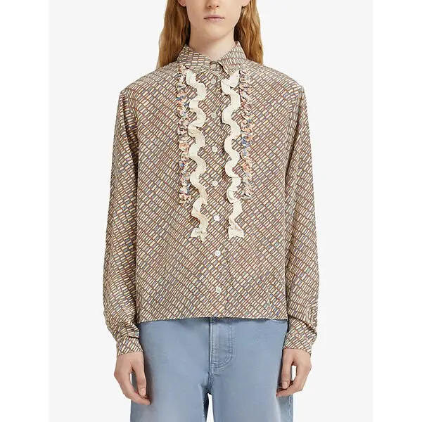 Marni Printed Silk Shirt