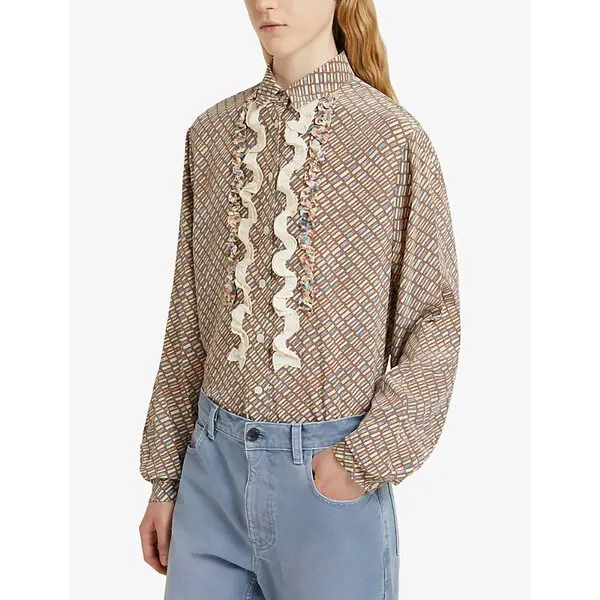 Marni Printed Silk Shirt