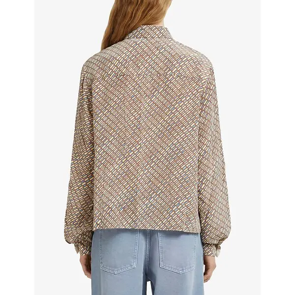 Marni Printed Silk Shirt