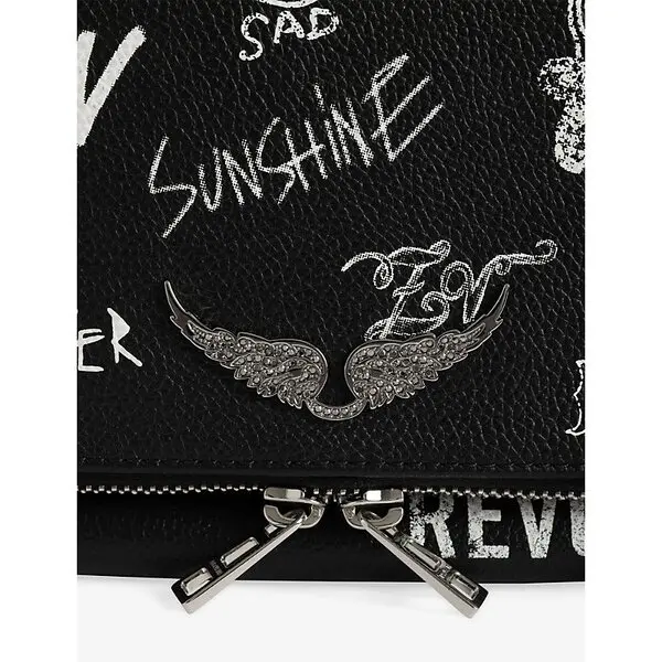 Zadig&Voltaire Rocky Arty Tag Leather Bag