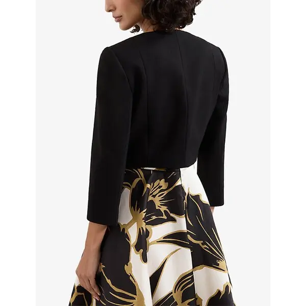 PHASE EIGHT Miranda Cropped Woven Jacket