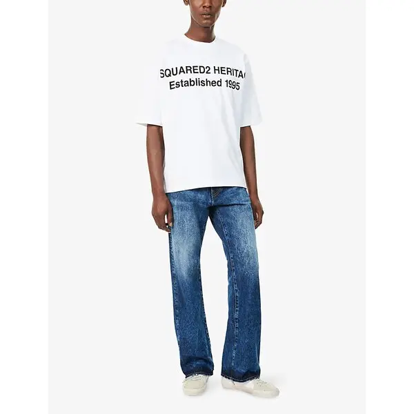 Dsquared2 Heritage Oversized Cotton T-shirt - White