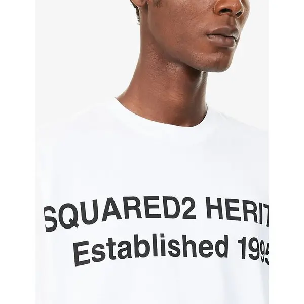Dsquared2 Heritage Oversized Cotton T-shirt - White