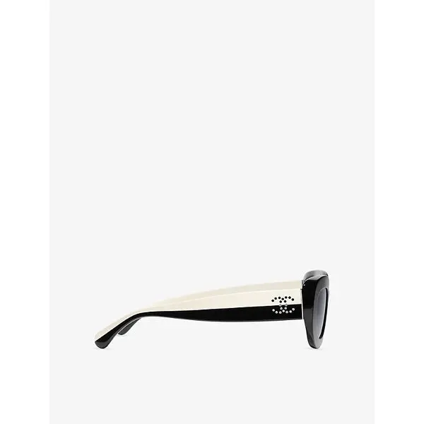 Chanel Oval Acetate Sunglasses