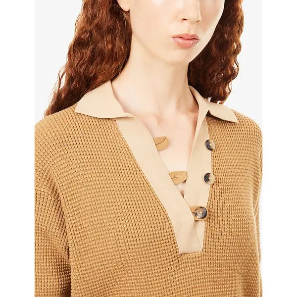 JW Anderson Short-sleeve Knit Polo Top