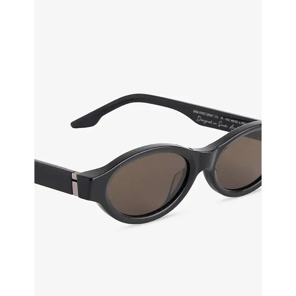 WEARI Oval Acetate Sunglasses