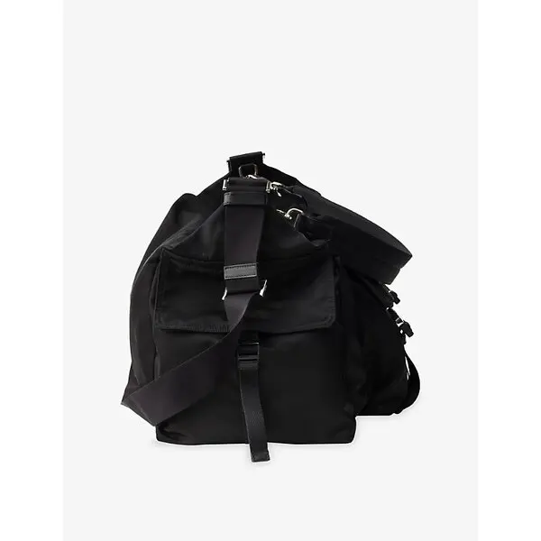 Prada Re-nylon And Leather Duffel Bag