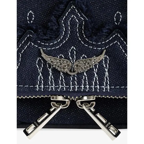 Zadig&Voltaire Rock Mini Denim Shoulder Bag