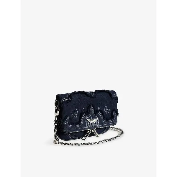Zadig&Voltaire Rock Mini Denim Shoulder Bag