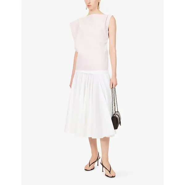 Jacquemus La Haut Drap Sleeveless Top - Light Pink