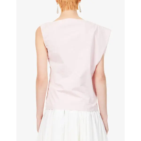 Jacquemus La Haut Drap Sleeveless Top - Light Pink