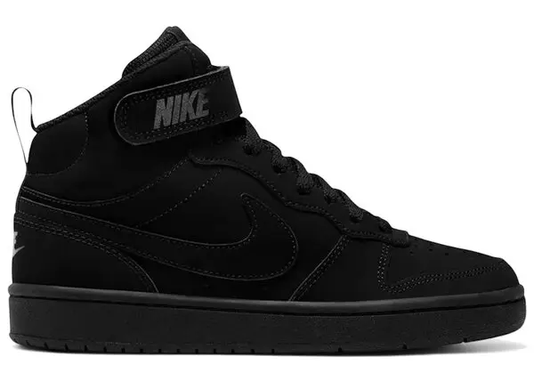 Nike Court Borough Mid 2 Triple Nubuck Sneakers