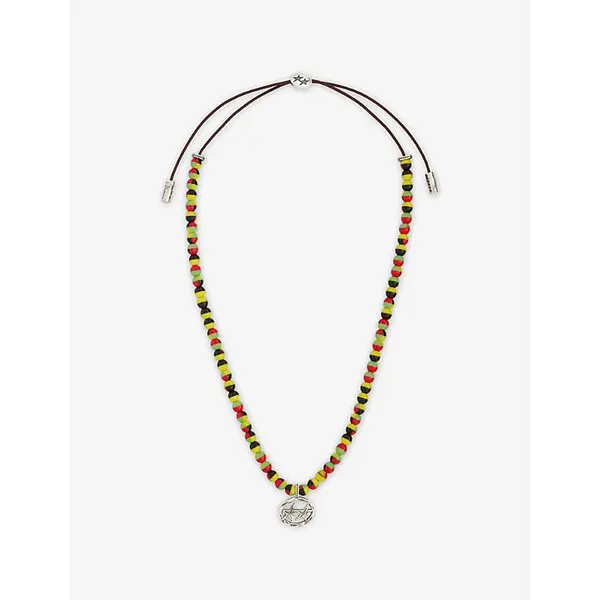 TWOJEYS Color Roller Superstar Sterling Silver-plated Brass Necklace