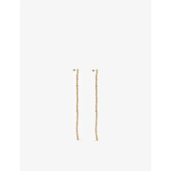 ANNIKA INEZ Sterling Silver Beaded Drop Earrings