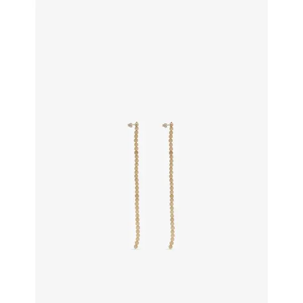 ANNIKA INEZ Sterling Silver Beaded Drop Earrings