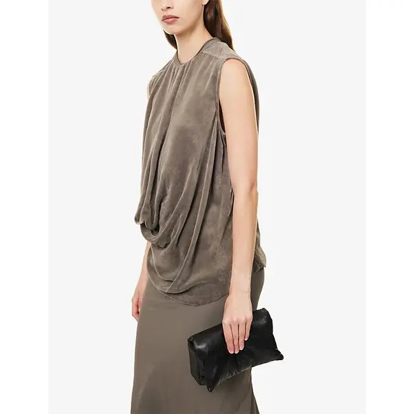 Rick Owens Pillow Leather Shoulder Bag