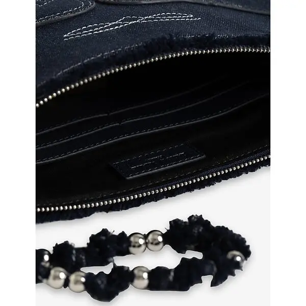 Zadig&Voltaire Angel Western Denim Pouch